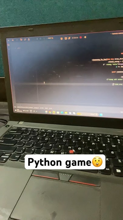 PYTHON GAME🐍 #python #pythonprogramming #maa #pythontutorial #games #python3 #pycharm #ytshorts ...