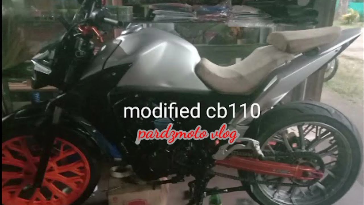 The making :Modified CB110 - YouTube