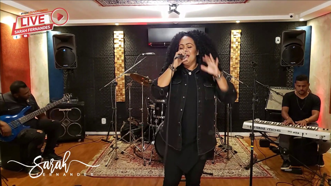 Sarah Fernandes - LIVE parte 01 #vemlouvarcomigo - YouTube