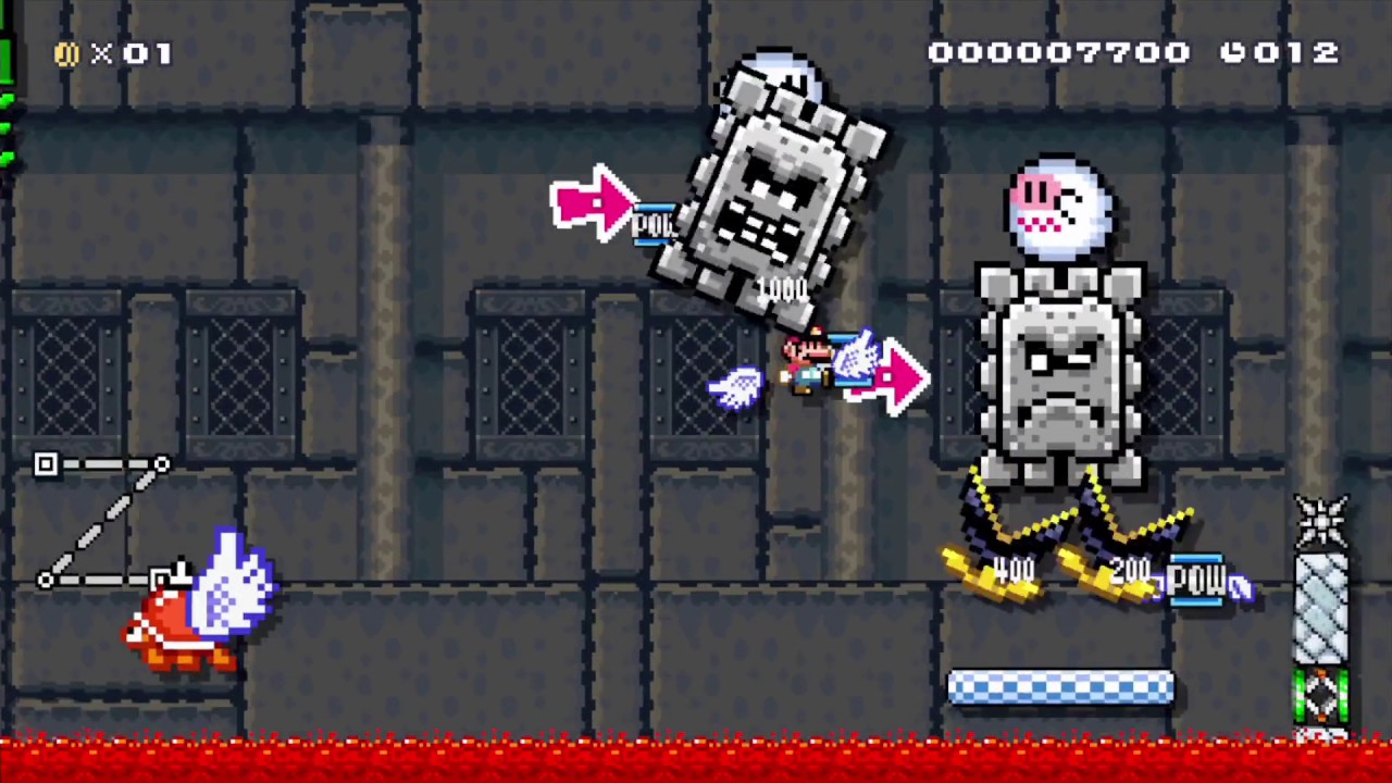 【Super Mario Maker】POW Rush by reine★すみれ - YouTube