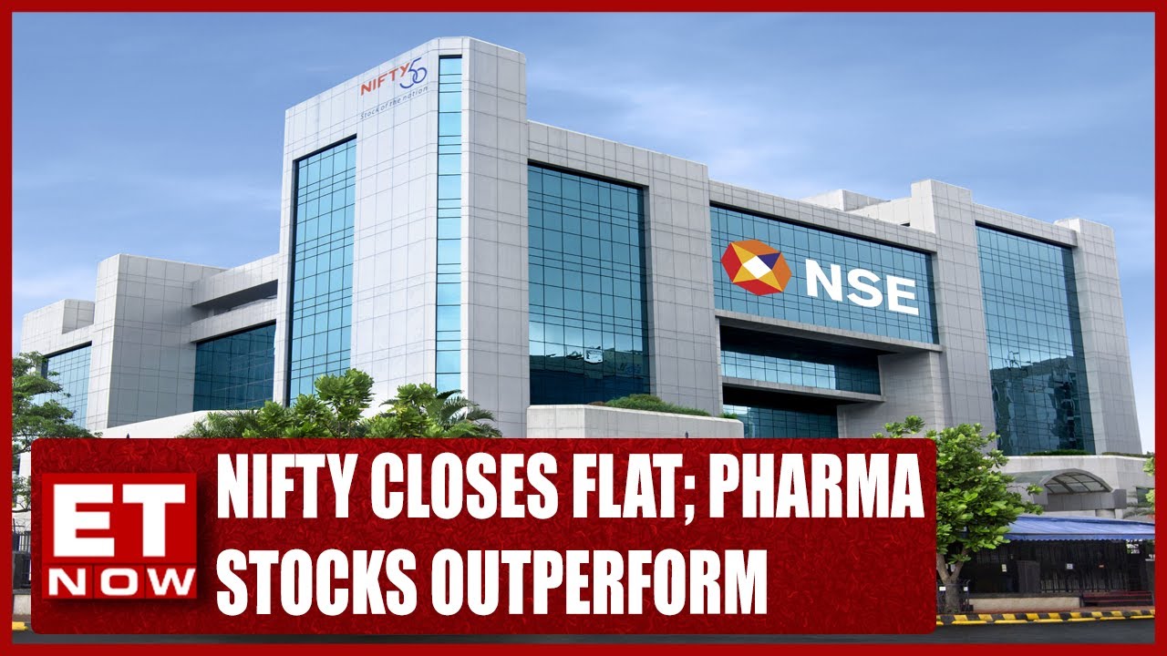 After Choppy Trading Session, Nifty Closes Flat; Pharma Stocks ...