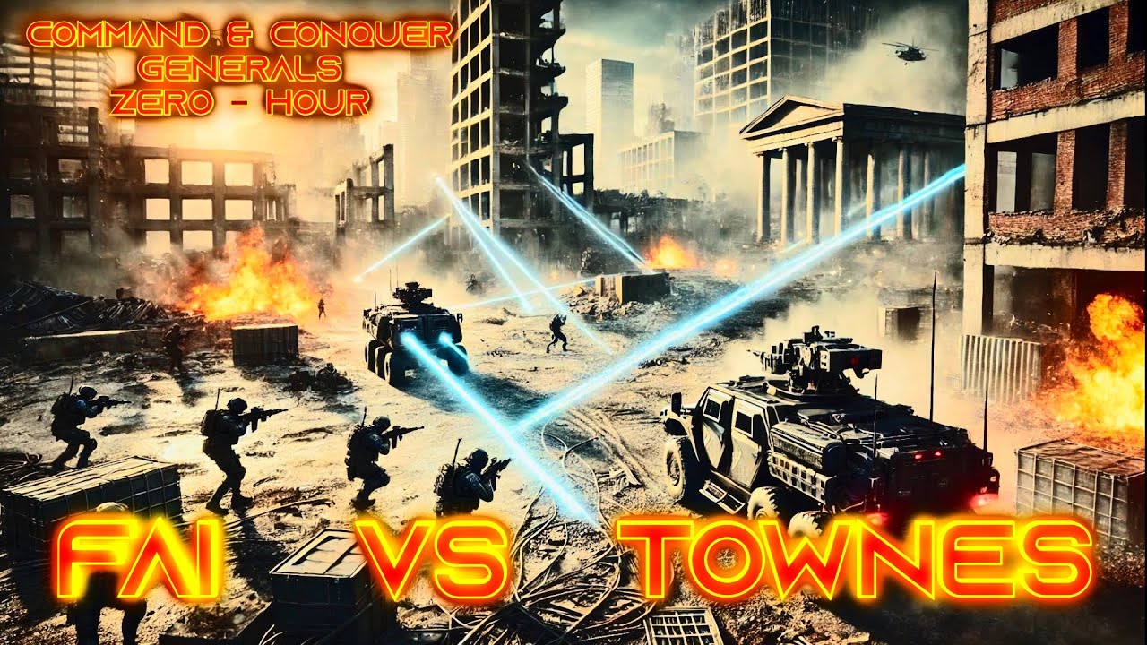 C&C Generals ZH Infantry Challenge #6 Hard General Fai vs General ...