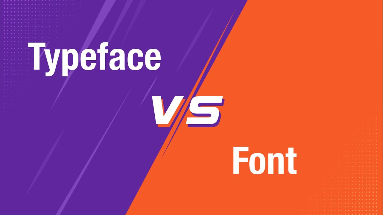 Typeface VS Font: Arasında Ne Fark Var? - YouTube