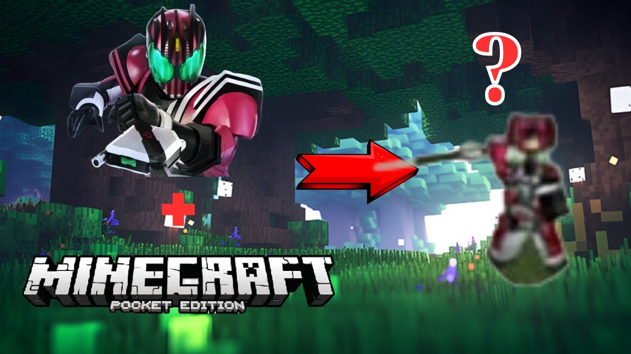 Minecraft Pe Addon: Kamen Rider Decade - YouTube