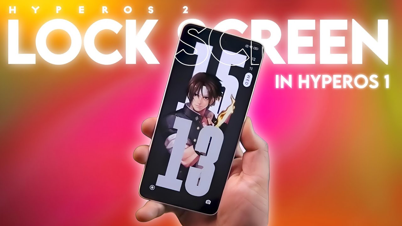 Enable HyperOS 2 Lockscreen In HyperOS 1 ⚡ - YouTube