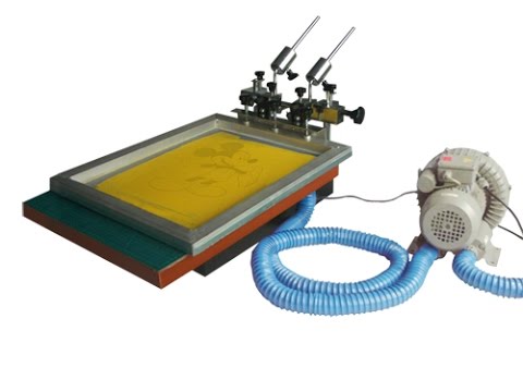 Vacuum Screen Printing Machine S620 Manual Vacuum Screen Printer for ...