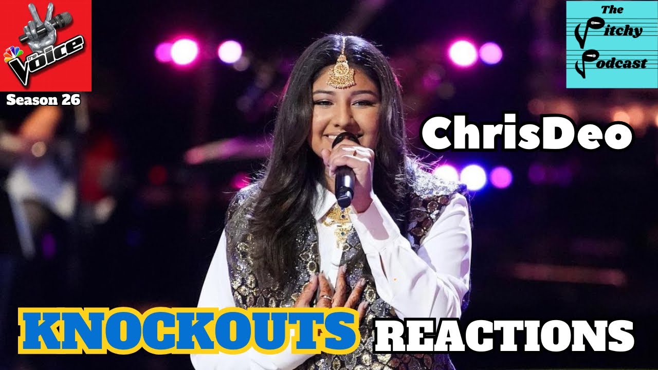 NBC's The Voice Season 26 Knockouts REACTIONS- ChrisDeo - YouTube