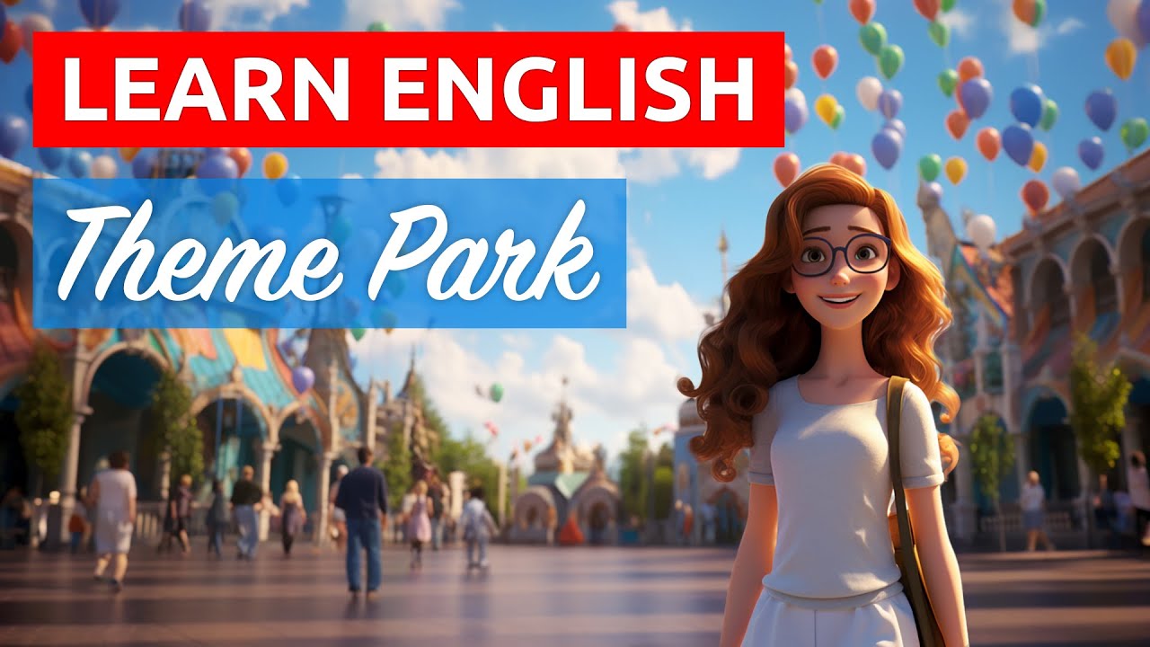Learn English with micro-stories | Listen and Learn | Theme Park - YouTube