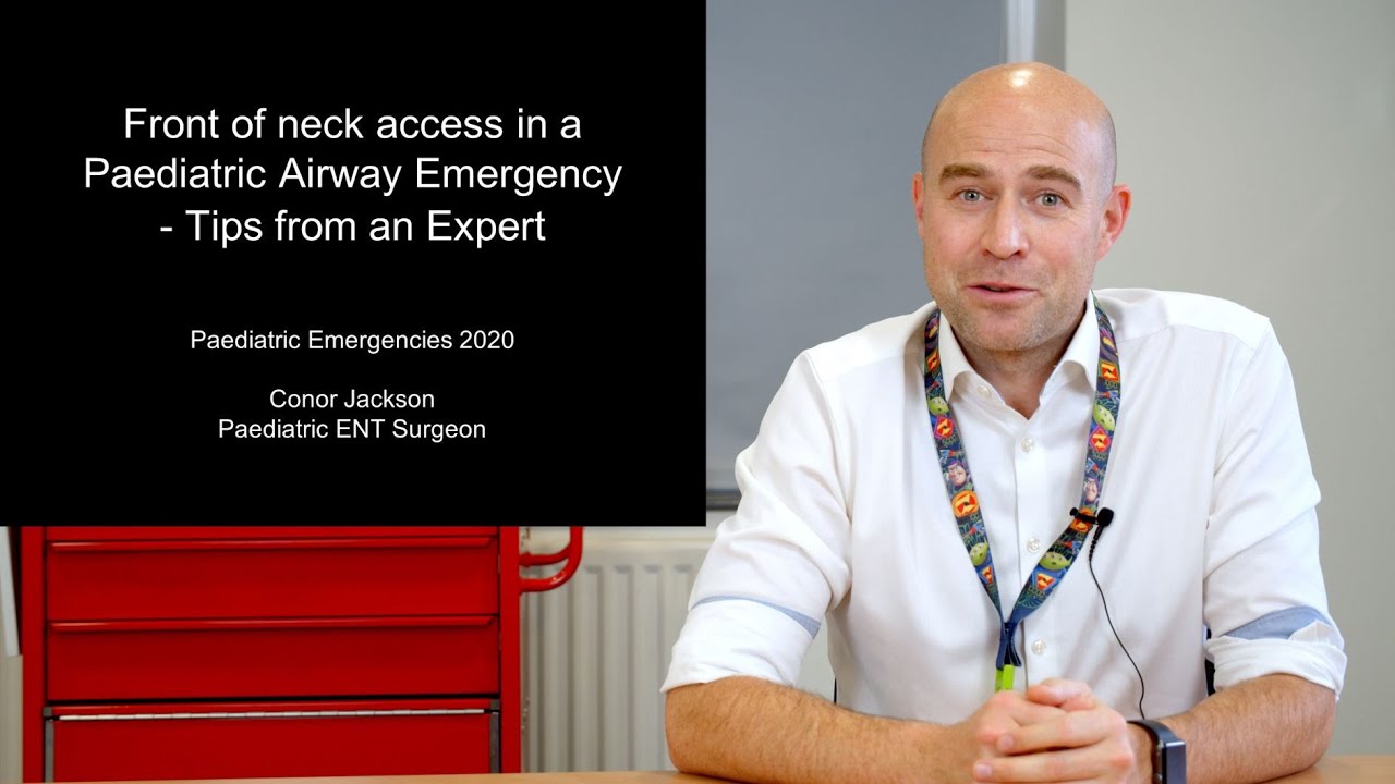 Front of Neck Access in a Paediatric Airway Emergency - Paediatric ...