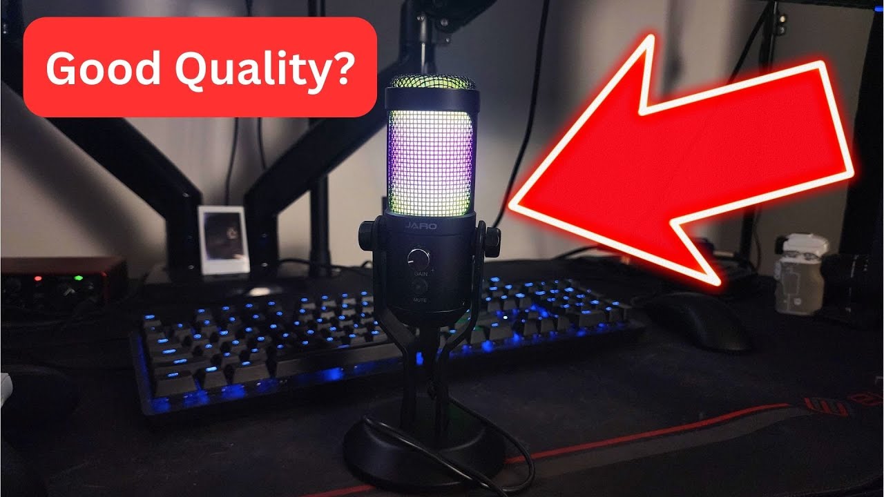 I Tried JARO J100-CS RGB Mic for a Week and LOVED the Stunning Audio ...