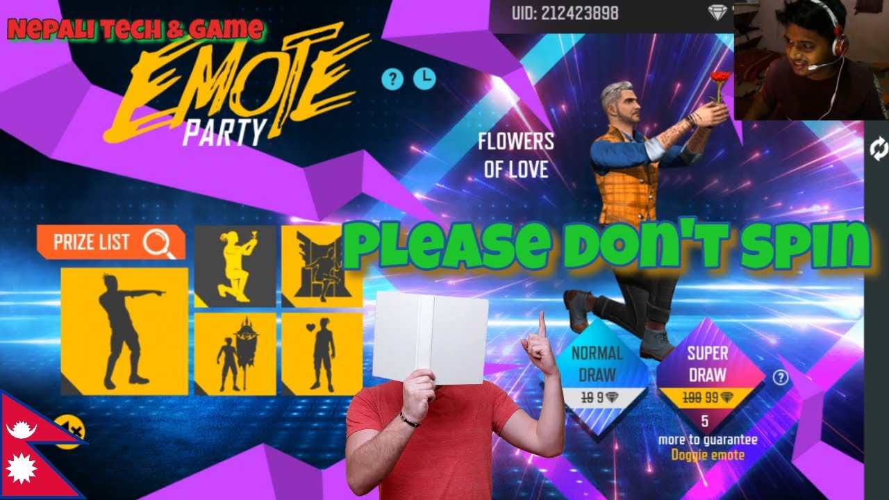 emote party spinning - spinning emote party legendary emote event - YouTube