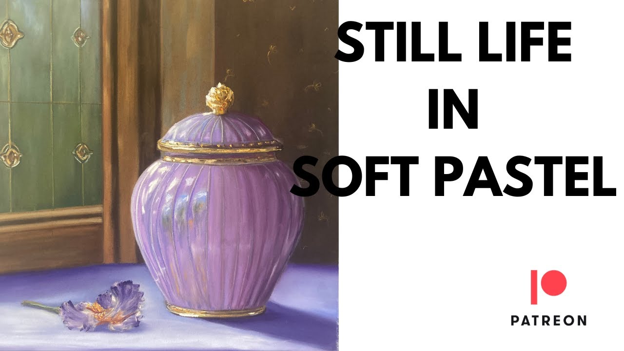 ⚪️ STILL LIFE IN SOFT PASTEL - YouTube