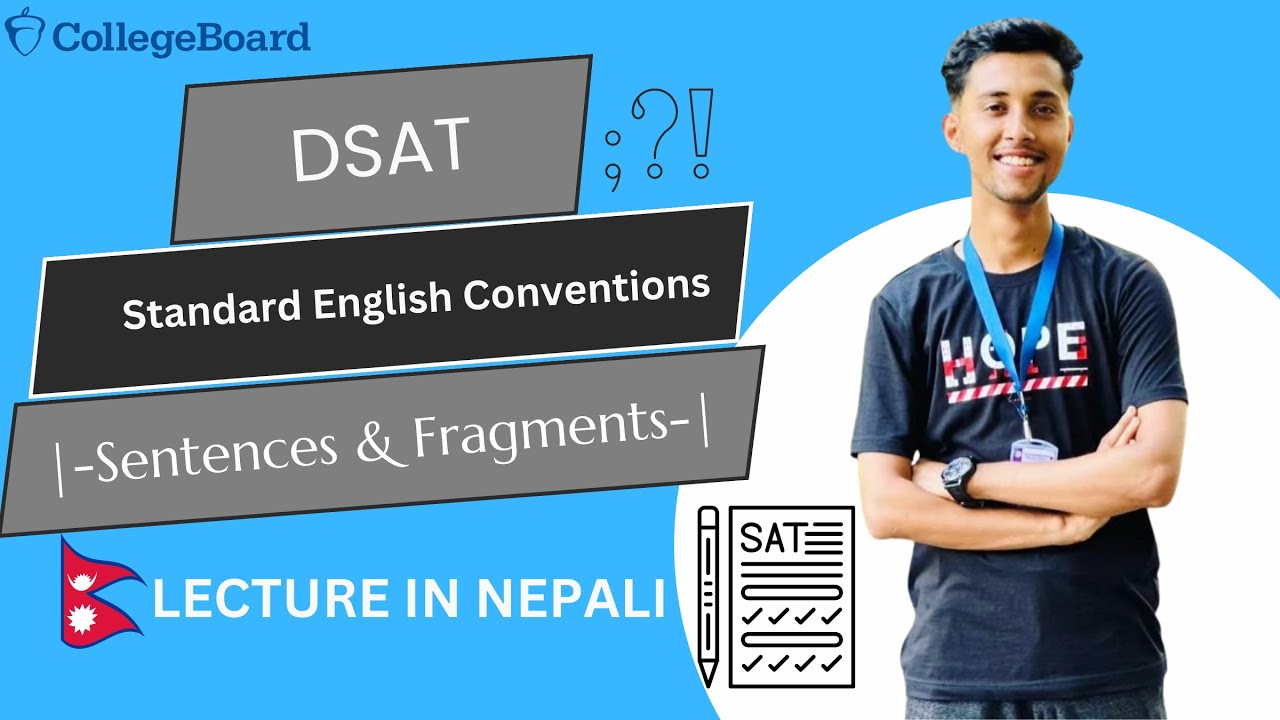 SENTENCES AND FRAGMENTS (SAT ENGLISH) COMPLETE LESSON IN NEPALI ...