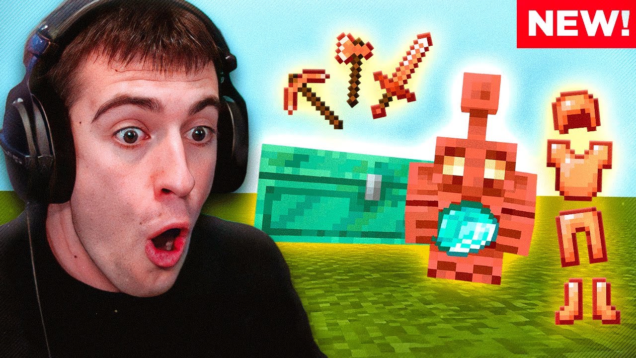 IL GOLEM di RAME è FINALMENTE su MINECRAFT!! 😍 - YouTube