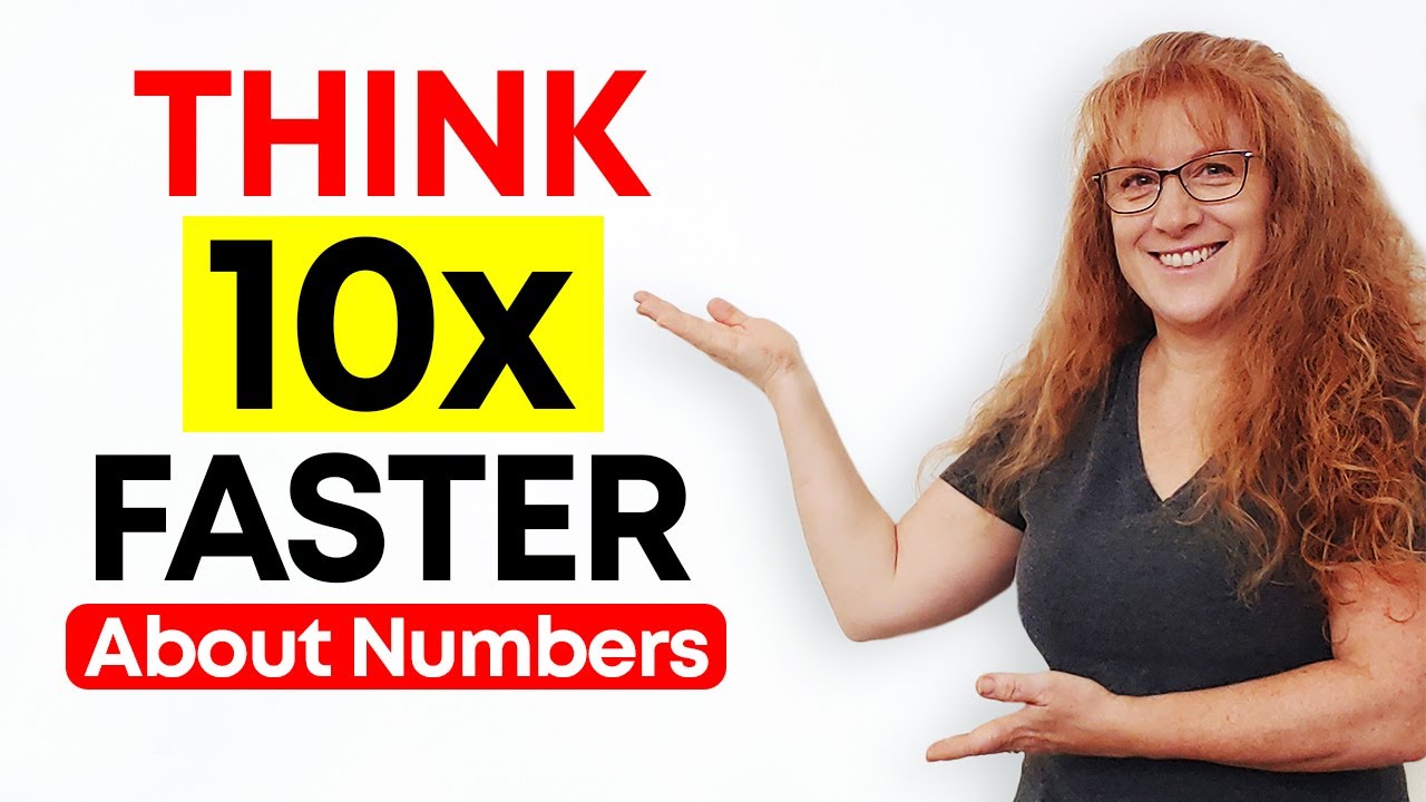 How to THINK FAST about NUMBERS (Learn how to do Math LEFT to RIGHT) by Supercharged Math - YouTube