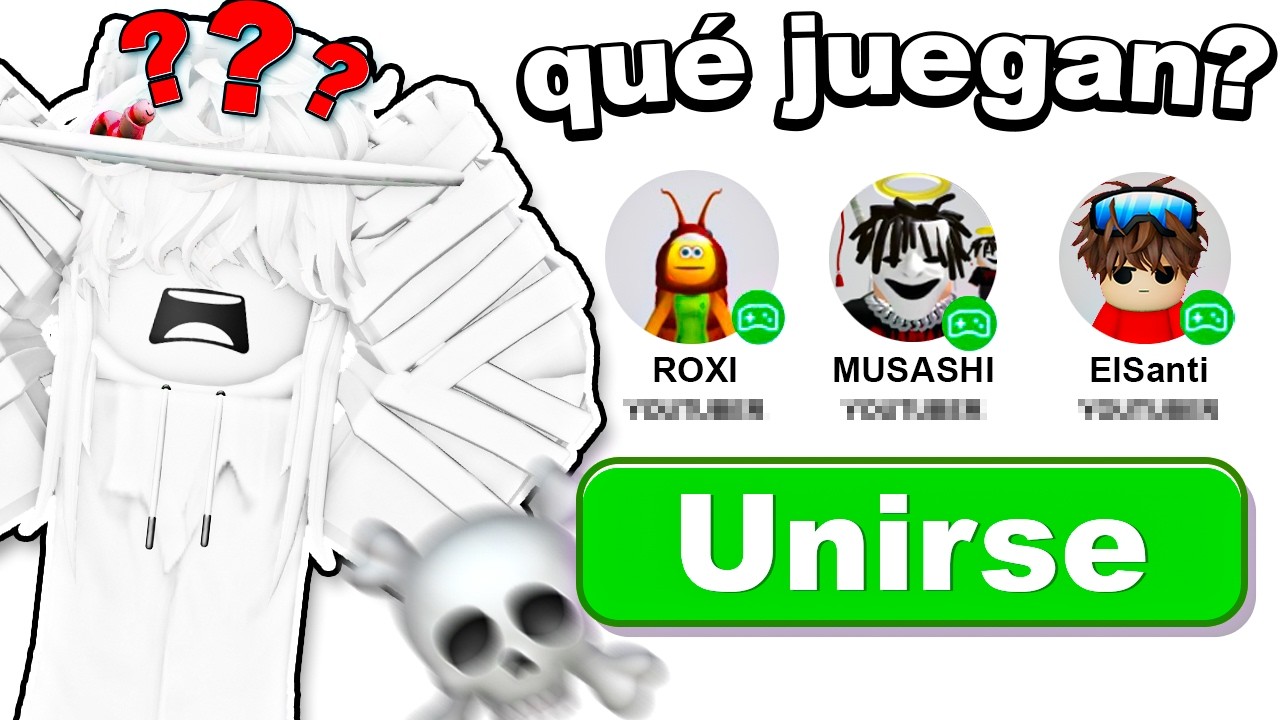 ME UNÍ a JUGAR con YOUTUBERS FAMOSOS en ROBLOX - YouTube
