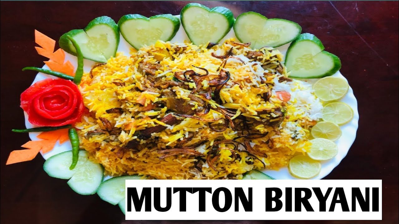 Mutton Biryani, Layer Biryani, Parat Biryani - YouTube