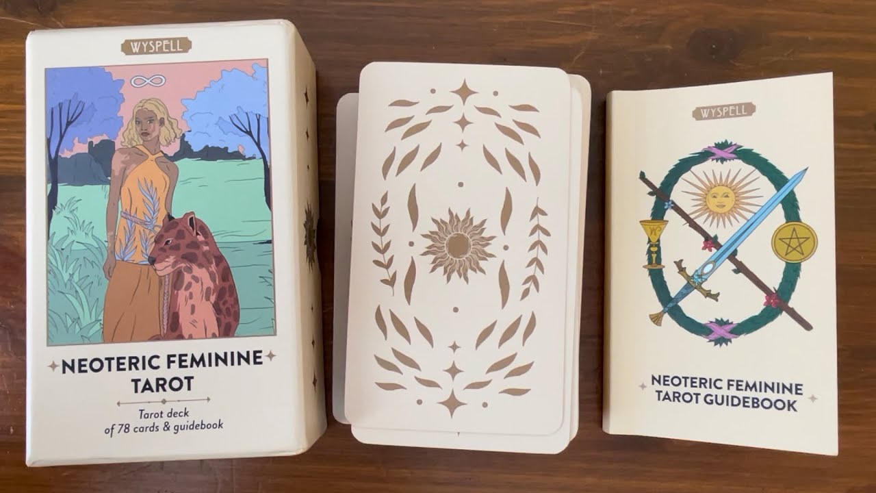 Neoteric Feminine Tarot | *Borderless Edition* | Full Flip Through ...