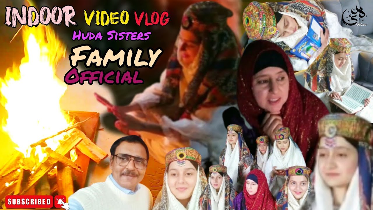 Huda Sisters with Mother | Heart Touching Kalam | video shoot | Huda sisters Family Official ...