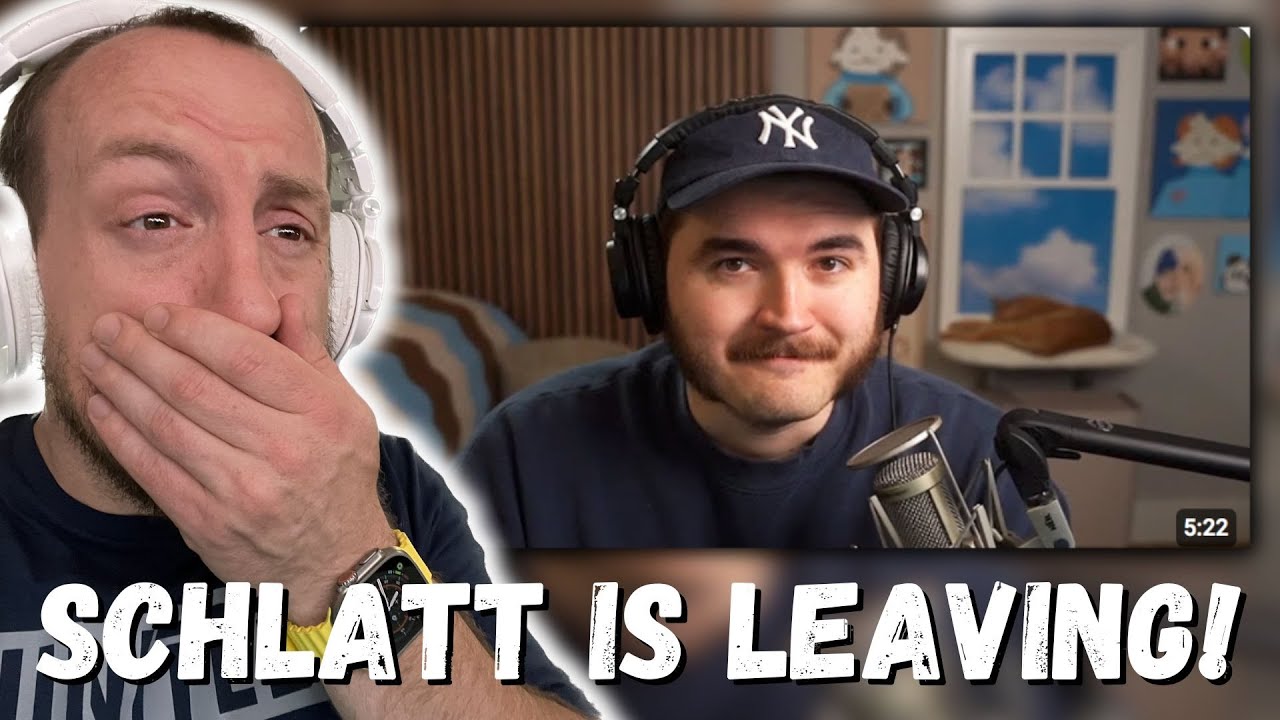 SCHLATT IS LEAVING!!! JSchlatt Goodbye (REACTION!!!) jschlattLIVE - YouTube