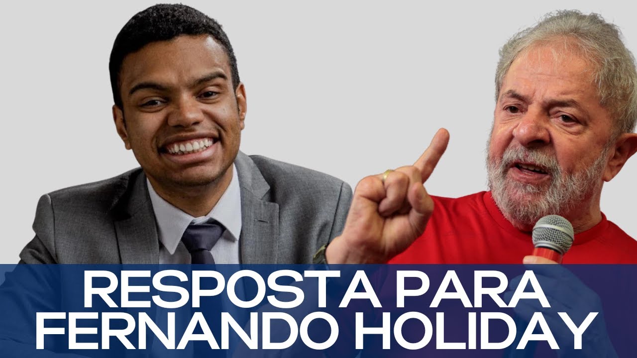 FERNANDO HOLIDAY ESPALHA MENTIRA VERGONHOSA! VAI FICAR POR ISSO MESMO ...