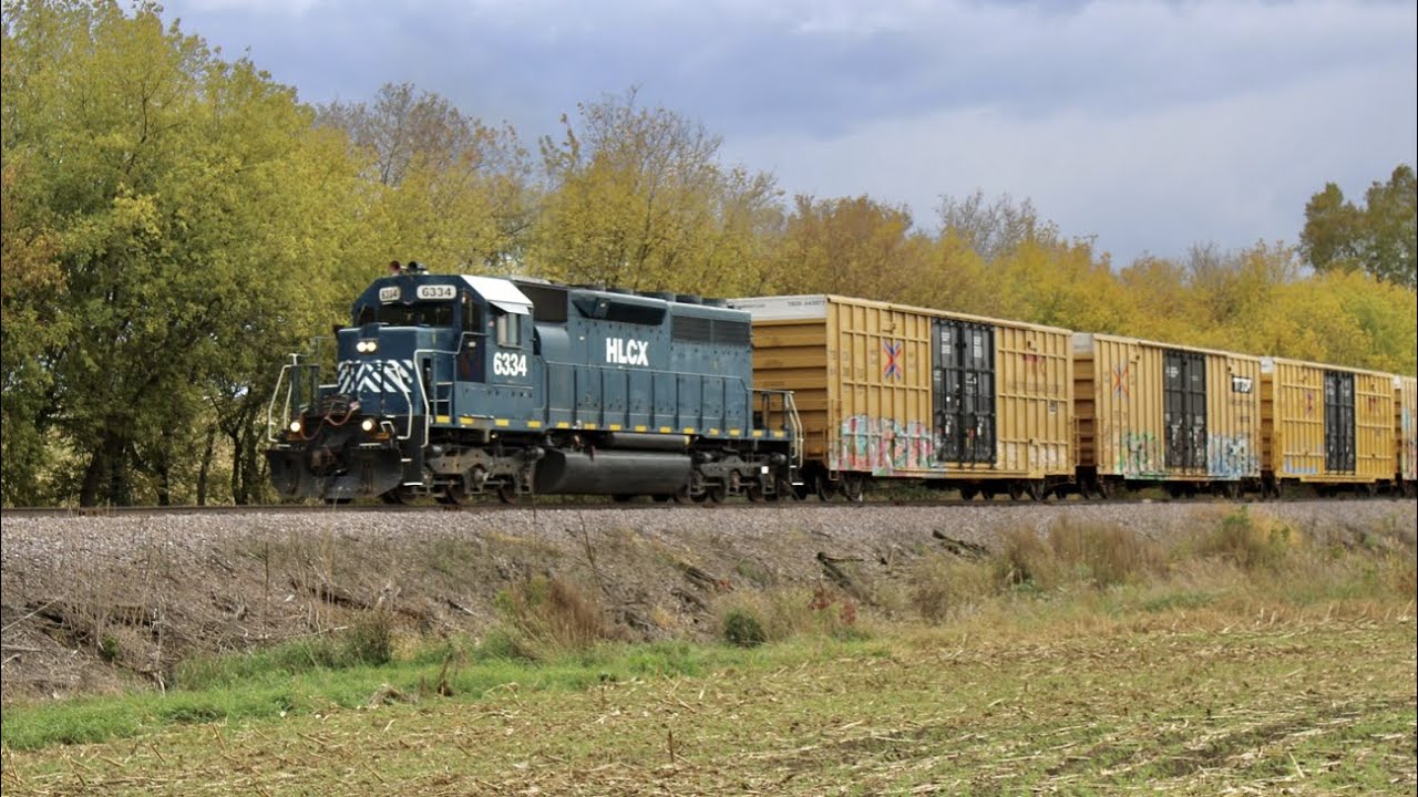 Short chase of L867 with HLCX 6334 - YouTube