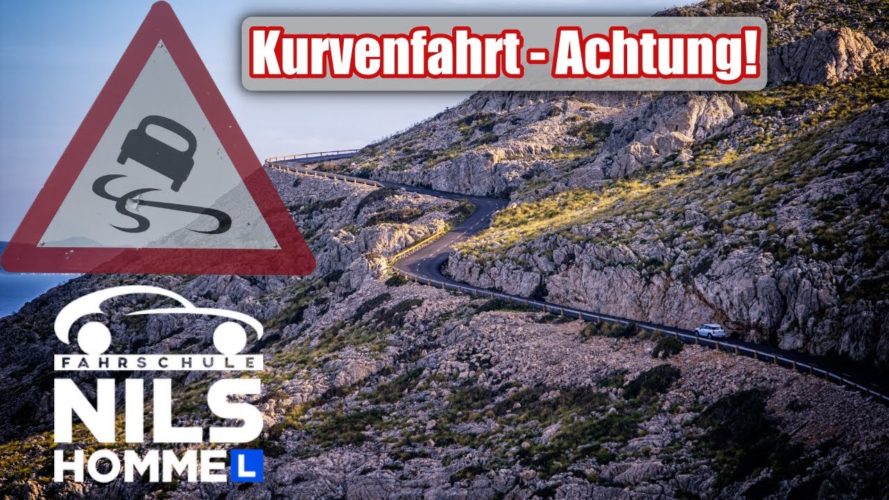 Kurven und Kurvenfahrt - So kommst du in der Fahrschulprüfung sicher ...