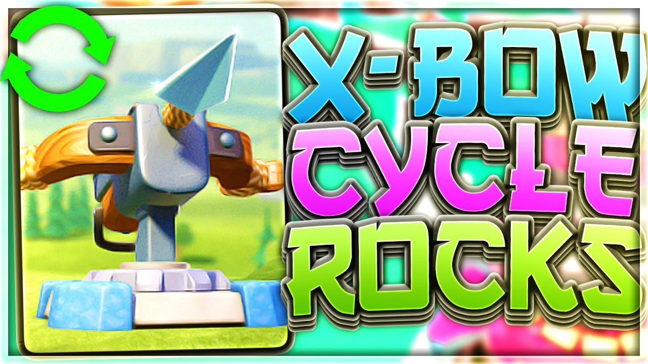 CHEAPEST XBOW DECK!! Fast Xbow Cycle Deck — Clash Royale - YouTube