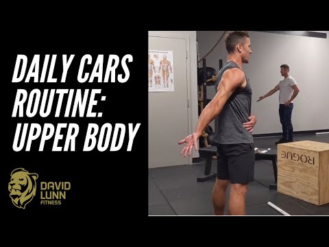 Controlled Articular Rotations (CARs) Upper Body Daily Routine