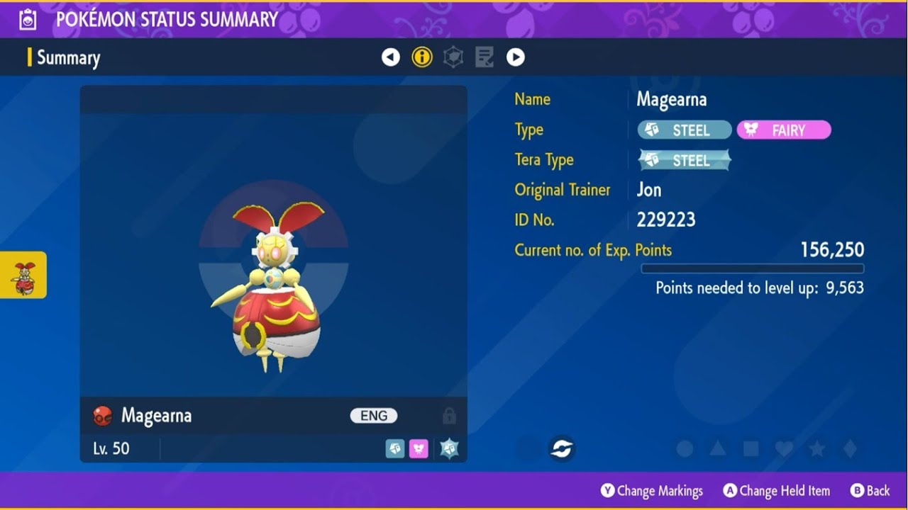 Pokémon Home - Moving Shiny Magearna into Pokémon Violet - YouTube