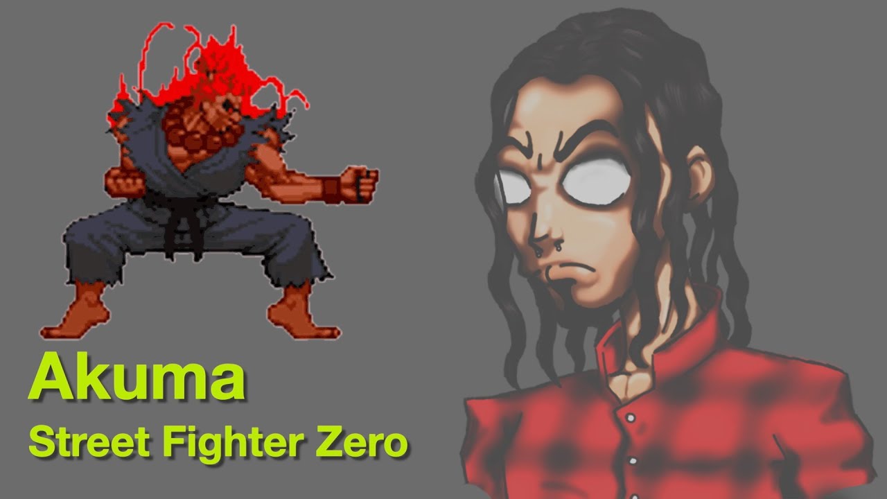 Street Fighter Zero Arcade - Akuma - Mega Drive/Genesis Arrange ...