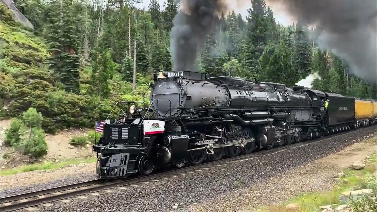 Big Boy 4014 over Donner Pass 14/7/24 - YouTube