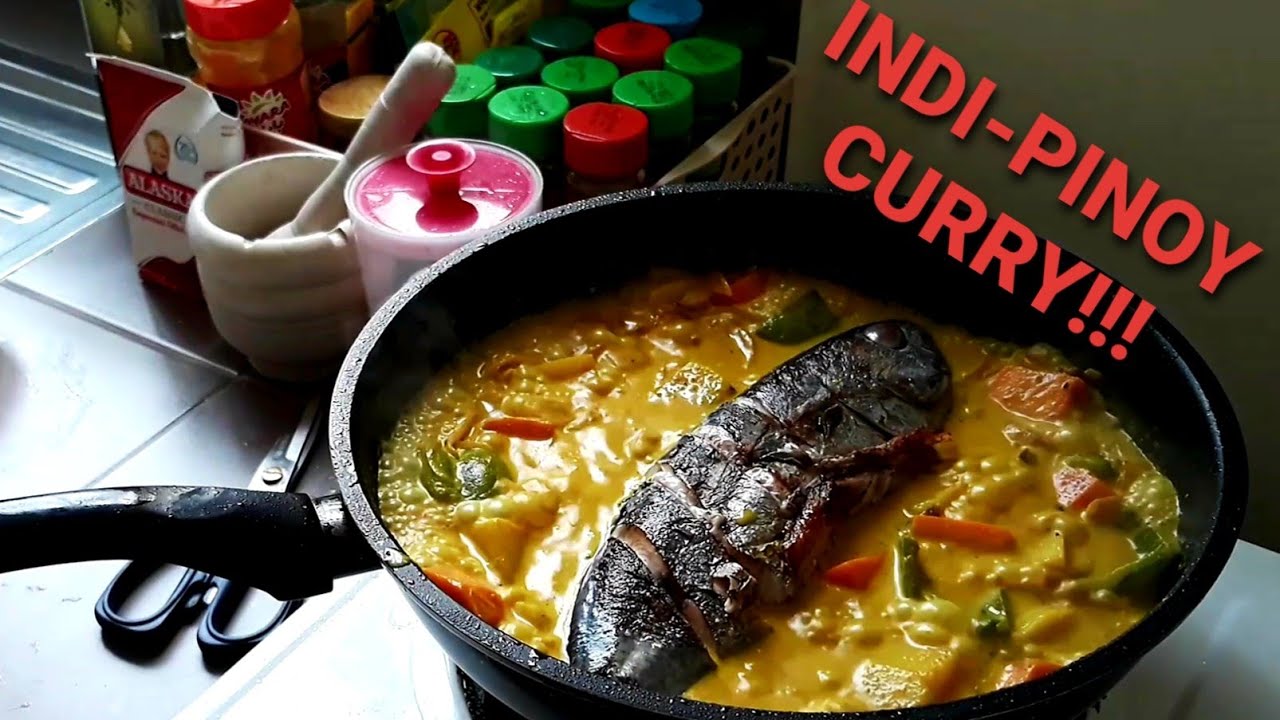 HOW TO COOK MADRAS INDIAN TUNA CURRY (PINOY STYLE) #fishcurry #tuna ...