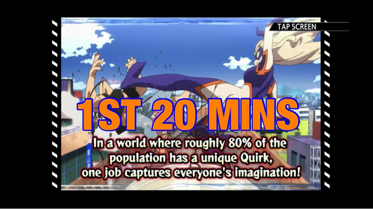 The First 20 Minutes - My Hero Ultra Impact (MHUI) - YouTube