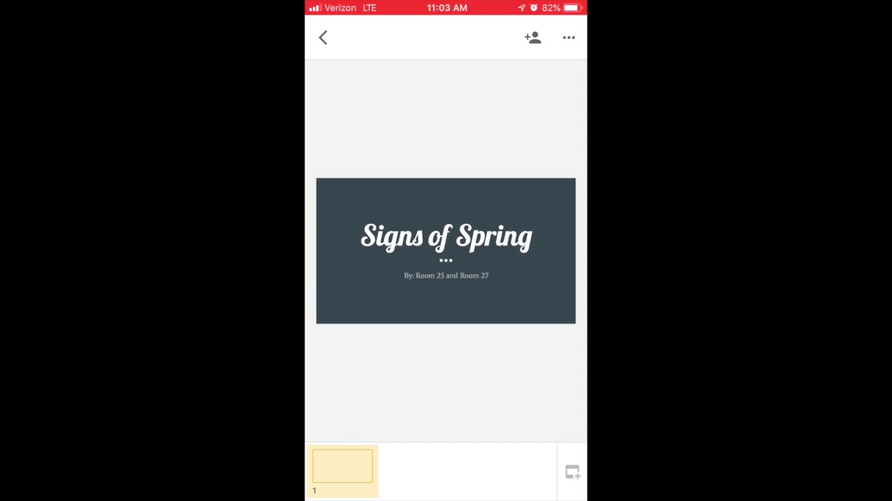 How to use Google Slides on a Smart Phone - YouTube