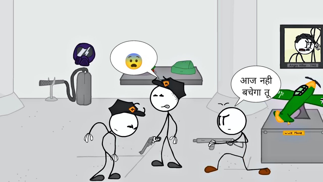 Smart Stickman Stealing Diamond 😱 Funny Ending 😅 - YouTube