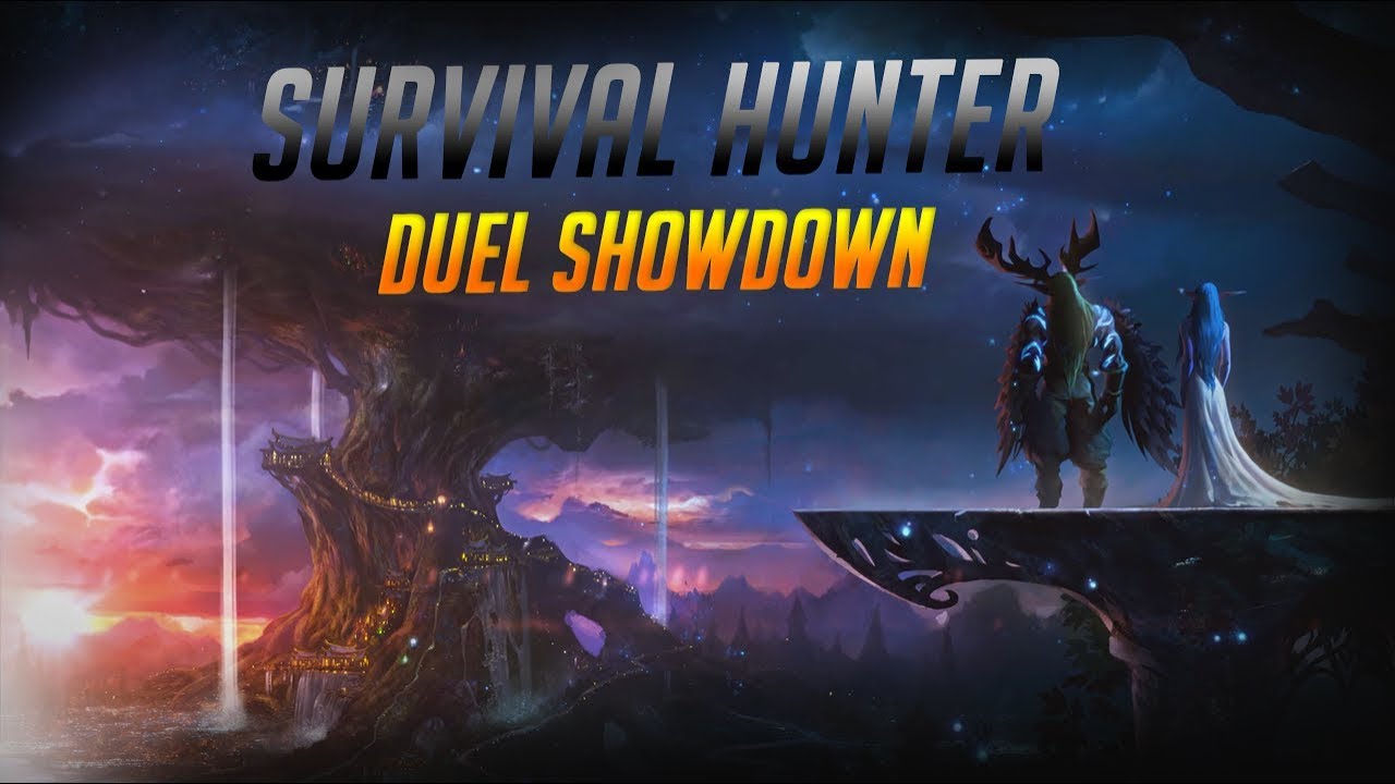 DUEL SHOWDOWN DARKSHORE - Survival Hunter Darkshore PvP Ganking 8.0.1 ...