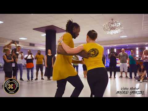 Lifts and acrobatics with Jojo @ Viva Kizomba Amsterdam 2019