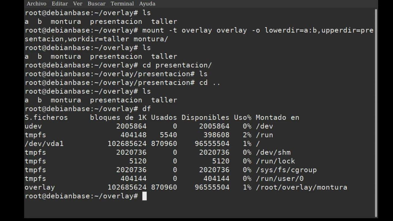 OverlayFS | Como usar los Overlay en Linux - YouTube