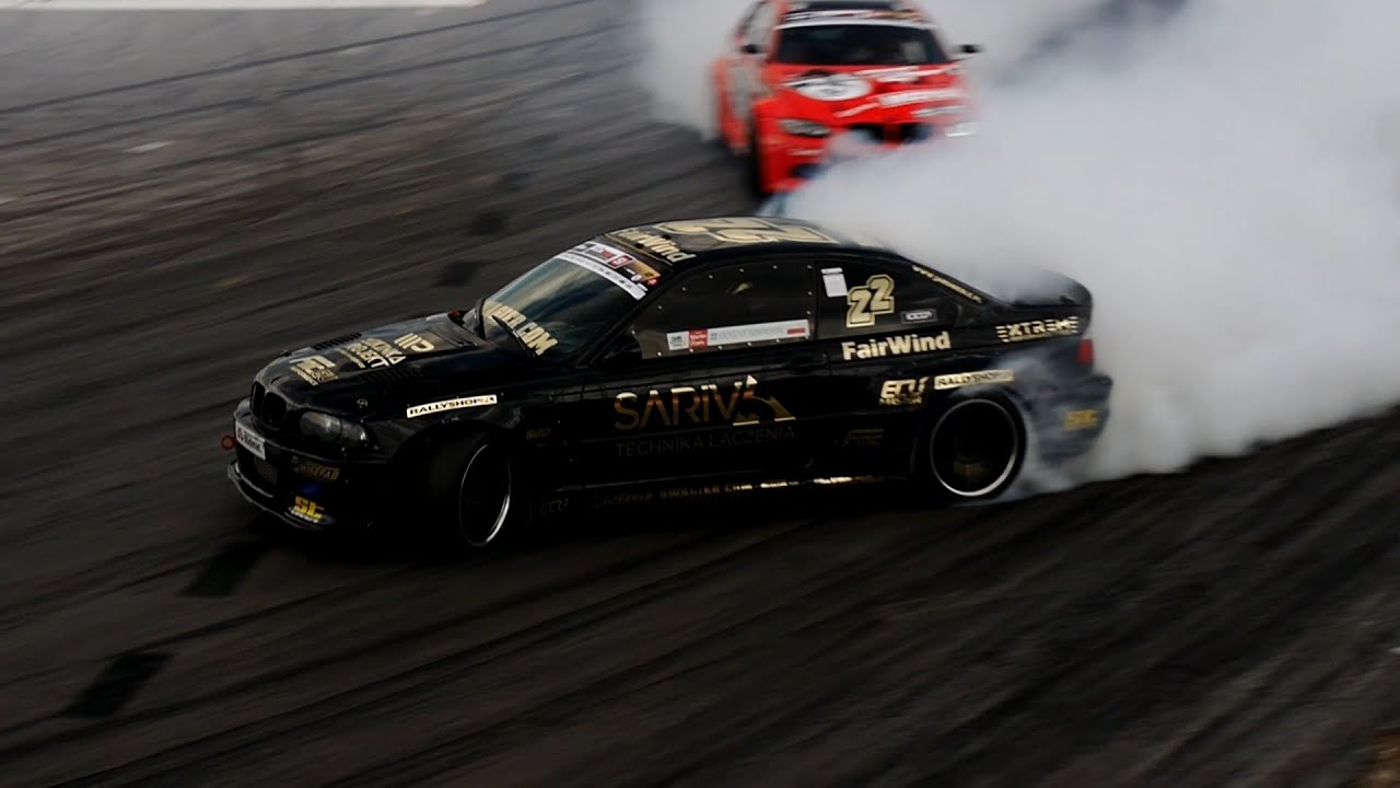 Drift BMW e46 2JZ 800HP 900Nm Krzysztof Romanowski SWAGier Drift Open ...