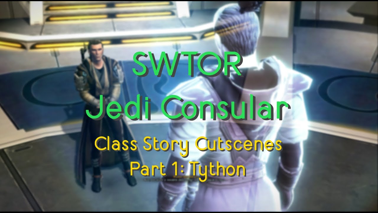 SWTOR Jedi Consular Story, PART 1: Tython - YouTube