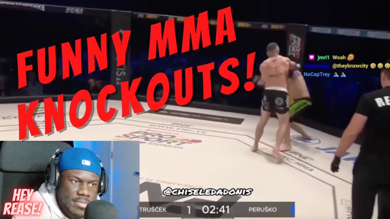 CHISELED ADONIS MMA KNOCKOUT REACTIONS! - YouTube