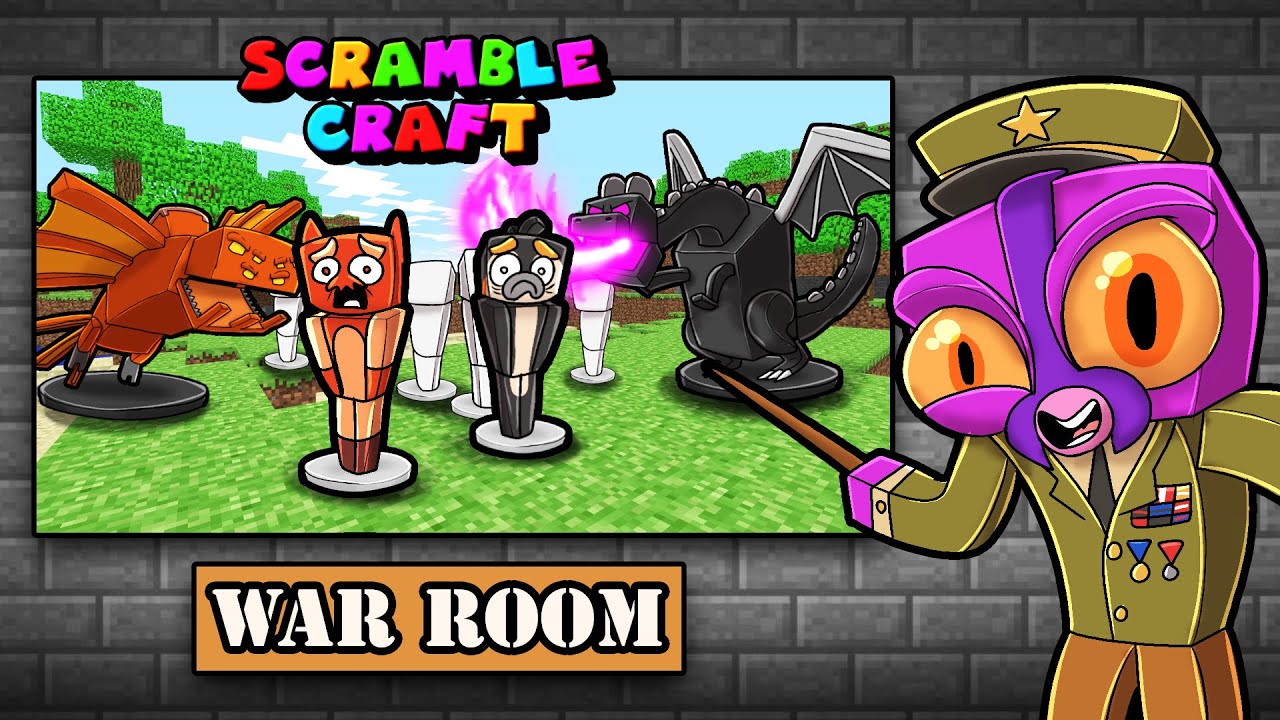 Shadow GOVERMENT on the SERVER! (Scramble Craft) - YouTube