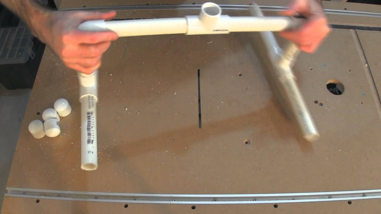 PVC Light Stands - YouTube