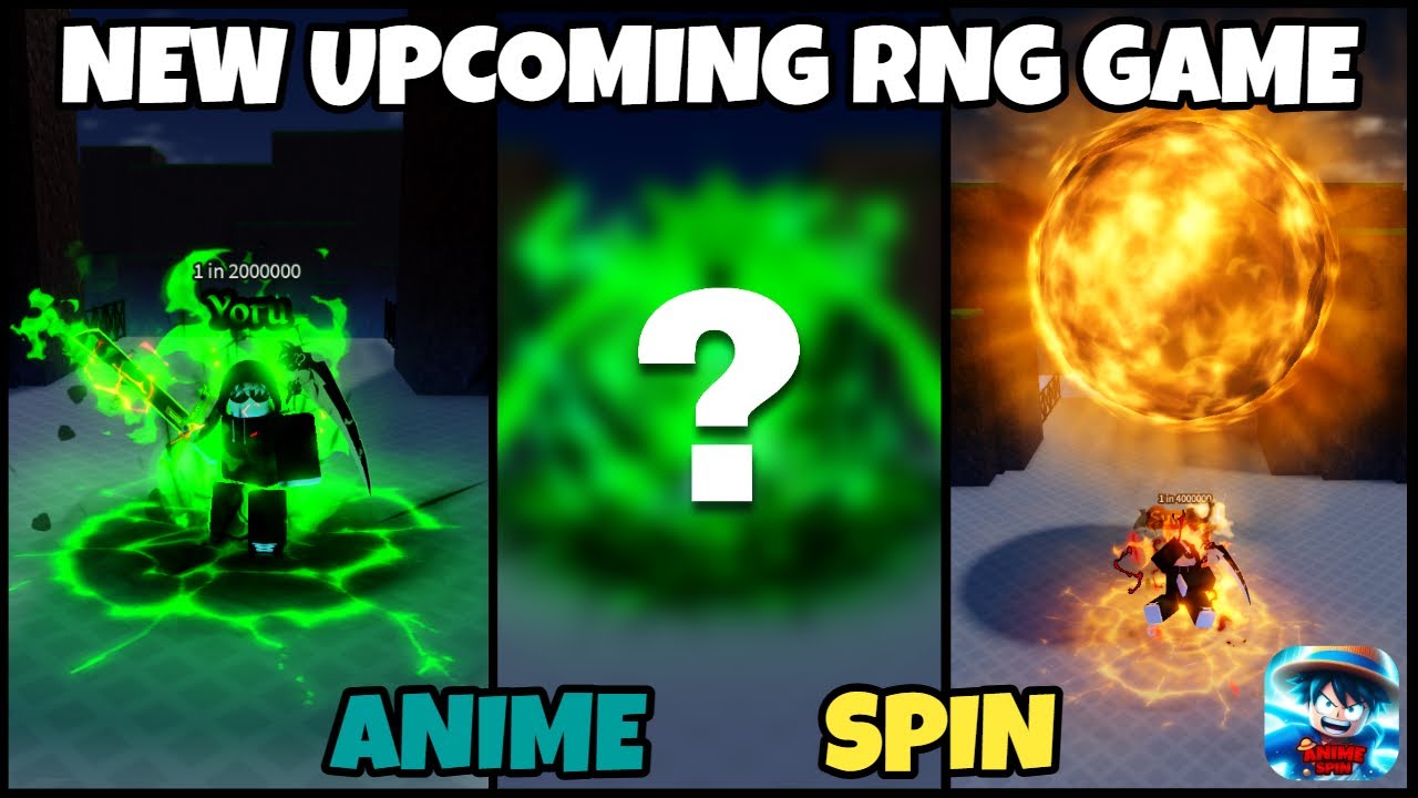 CRAZY NEW UPCOMING RNG GAME ON ROBLOX! | Anime Spin RNG - YouTube