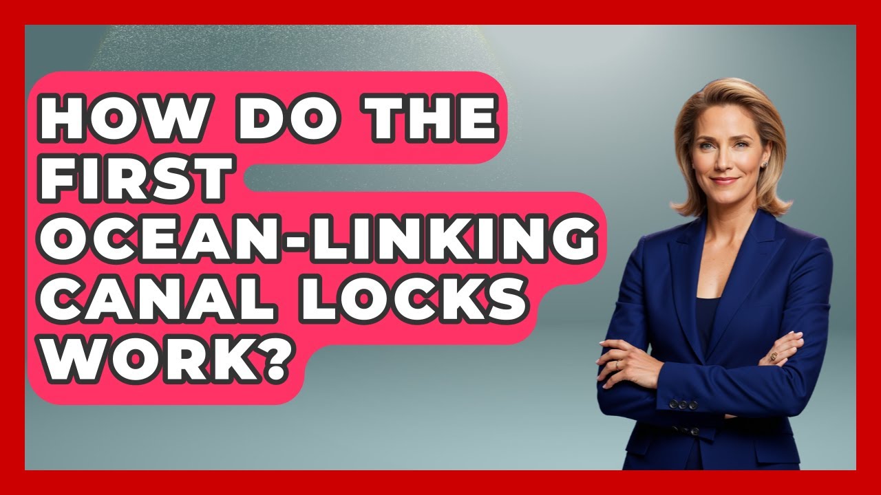 How Do The First Ocean-linking Canal Locks Work? - Firsts of the World ...