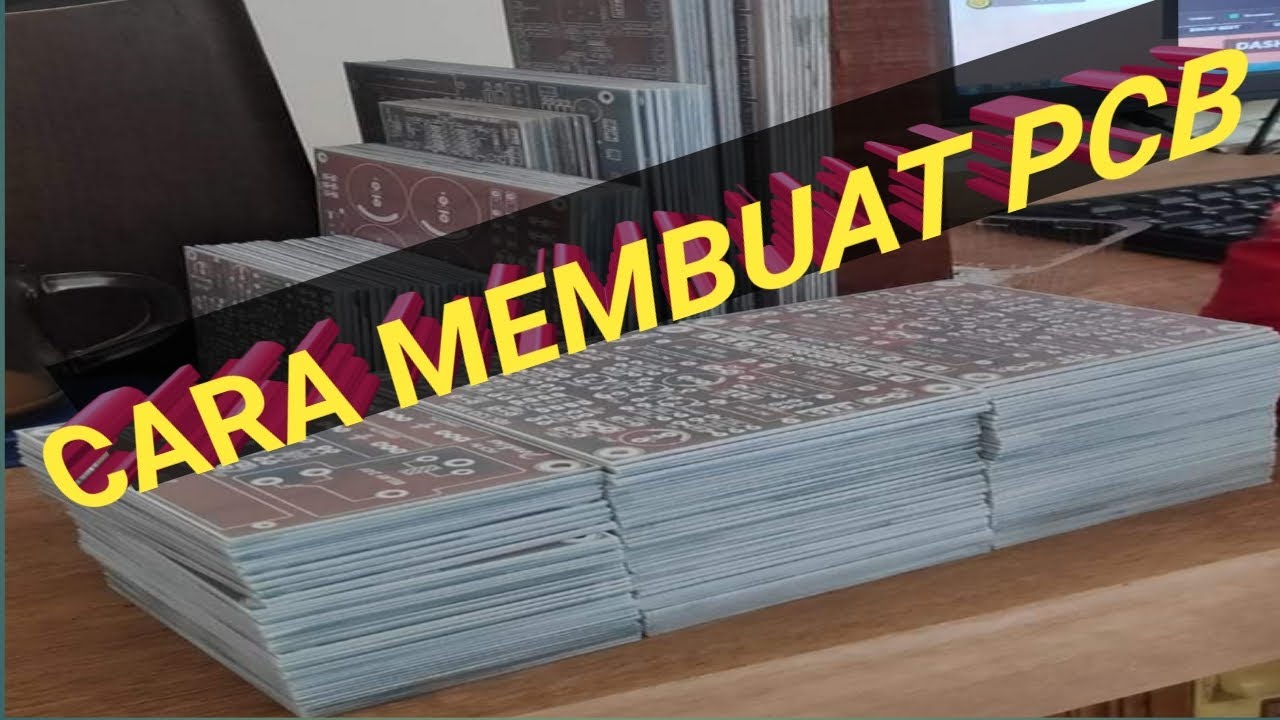 cara membuat pcb dengan cnc rakitan - YouTube