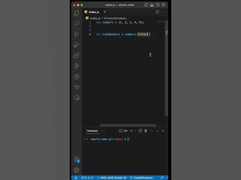 Javascript filter method #javascript #coding #code #softwareengineer - YouTube