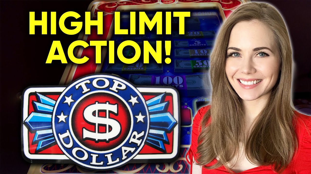 AWESOME BONUS! HIGH LIMIT Top Dollar Premium Slot Machine! - YouTube