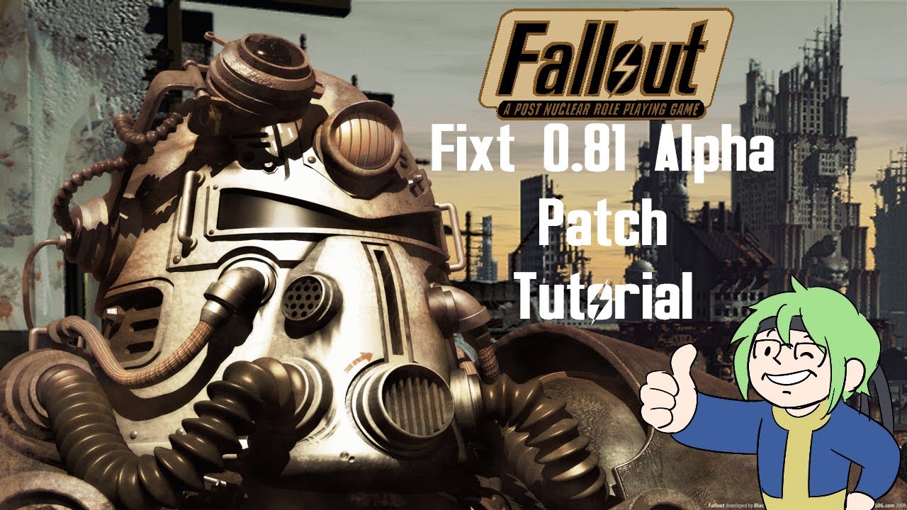 Fallout 1 Fixt 0.81 Alpha Custom Patch Tutorial Guide - YouTube